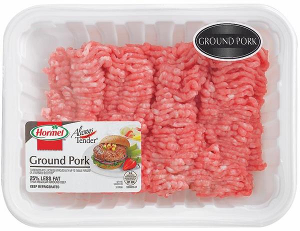 Hormel Always Tender Ground Pork | Hy-Vee Aisles Online Grocery Shopping