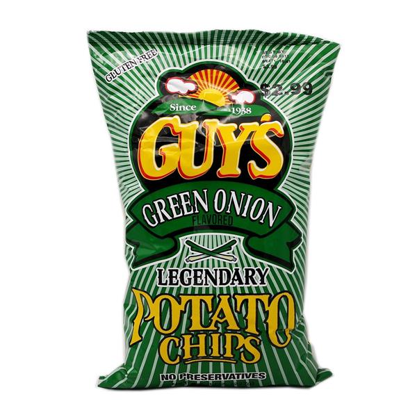 Guys Green Onion Gluten Free Potato Chips | Hy-Vee Aisles Online ...