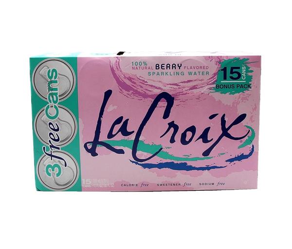 La Croix Berry Sparkling Water 15Pk | Hy-Vee Aisles Online Grocery Shopping