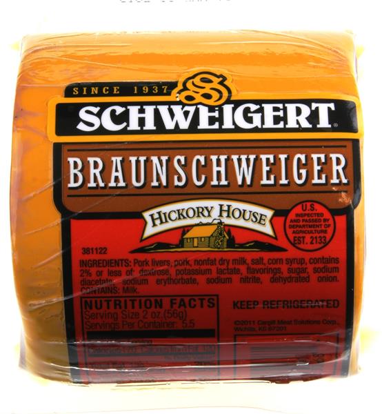 Schweigert Braunschweiger | Hy-Vee Aisles Online Grocery Shopping