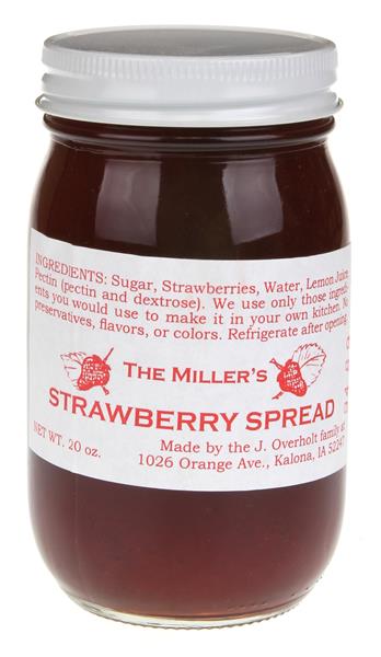 The Miller's Strawberry Spread | Hy-Vee Aisles Online Grocery Shopping