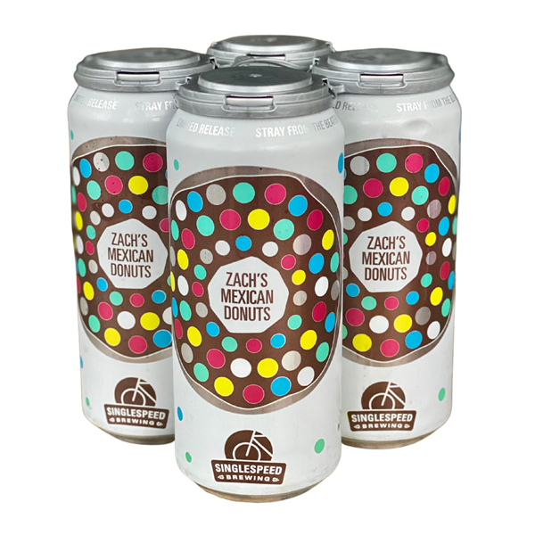 SingleSpeed Zach's Mexican Donuts (Oatmeal Stout) 4pk | Hy-Vee Aisles ...