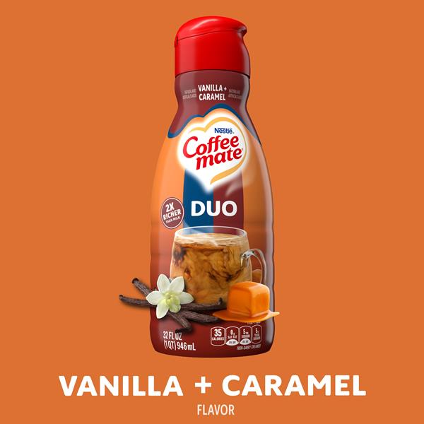 Coffee mate Duo Vanilla and Caramel Liquid Coffee Creamer | Hy-Vee ...