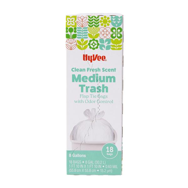 Hy-Vee Clean Fresh Scent Medium Trash Bags, 8Gal | Hy-Vee Aisles Online ...
