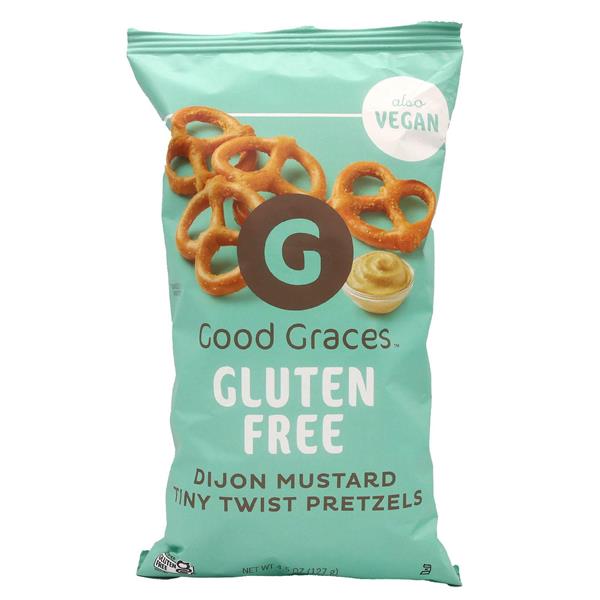 Good Graces Gluten Free Tiny Twist Pretzels, Dijon Mustard | Hy-Vee ...