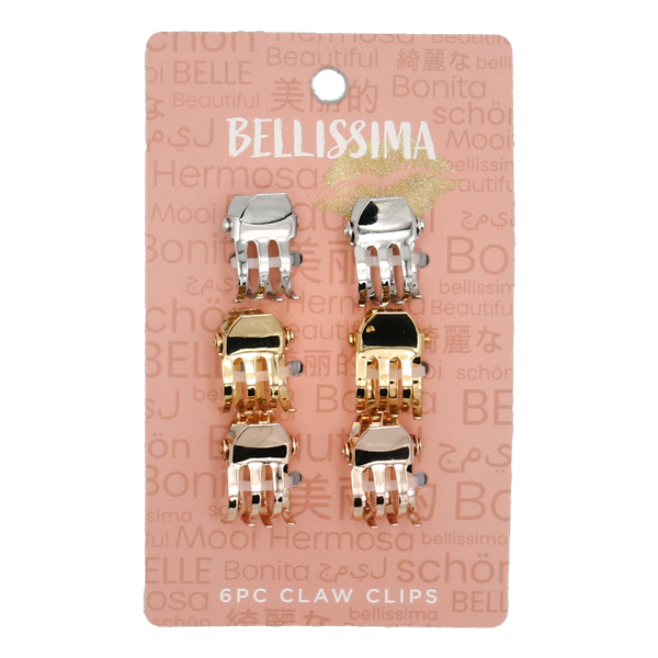 6pc Bellissima Claw Clips | Hy-Vee Aisles Online Grocery Shopping