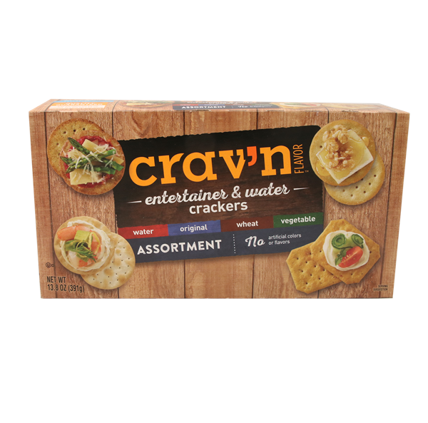 Crav'n Flavor Entertainer Crackers | Hy-Vee Aisles Online Grocery Shopping