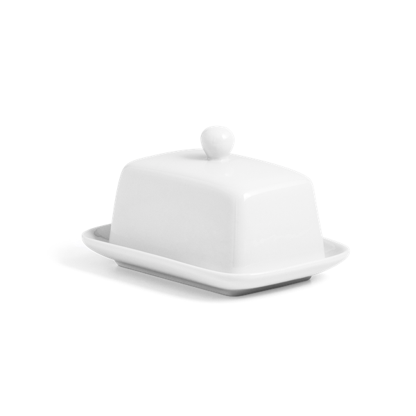 BIA White Porcelain Covered Half-Stick Butter Dish | Hy-Vee Aisles ...