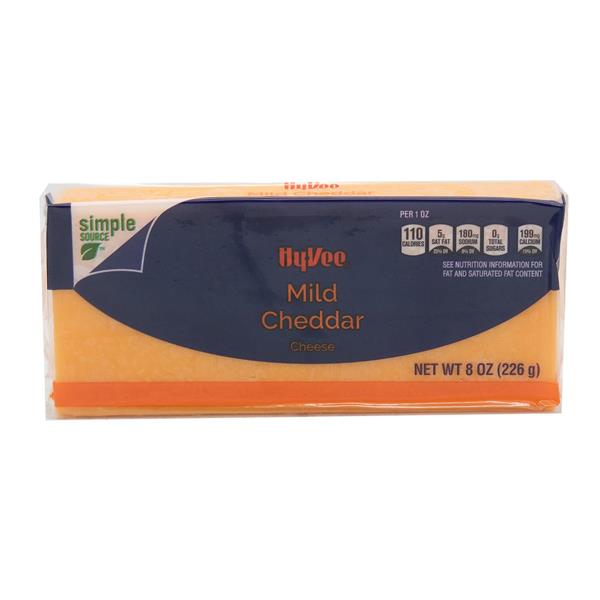 Hy-Vee Mild Cheddar Cheese Brick | Hy-Vee Aisles Online Grocery Shopping