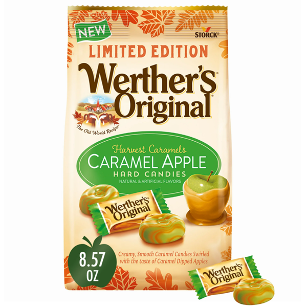 Werther's Original Individually Wrapped Caramel Apple Hard Candy | Hy ...