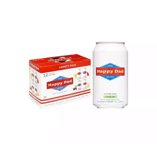 Happy Dad Hard Seltzer Variety Pack, 12Pk | Hy-Vee Aisles Online ...